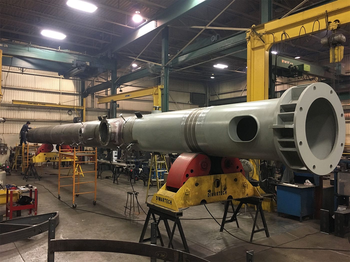 Steam Stripper Column - Dimartech | Custom steel equipment engineered ...